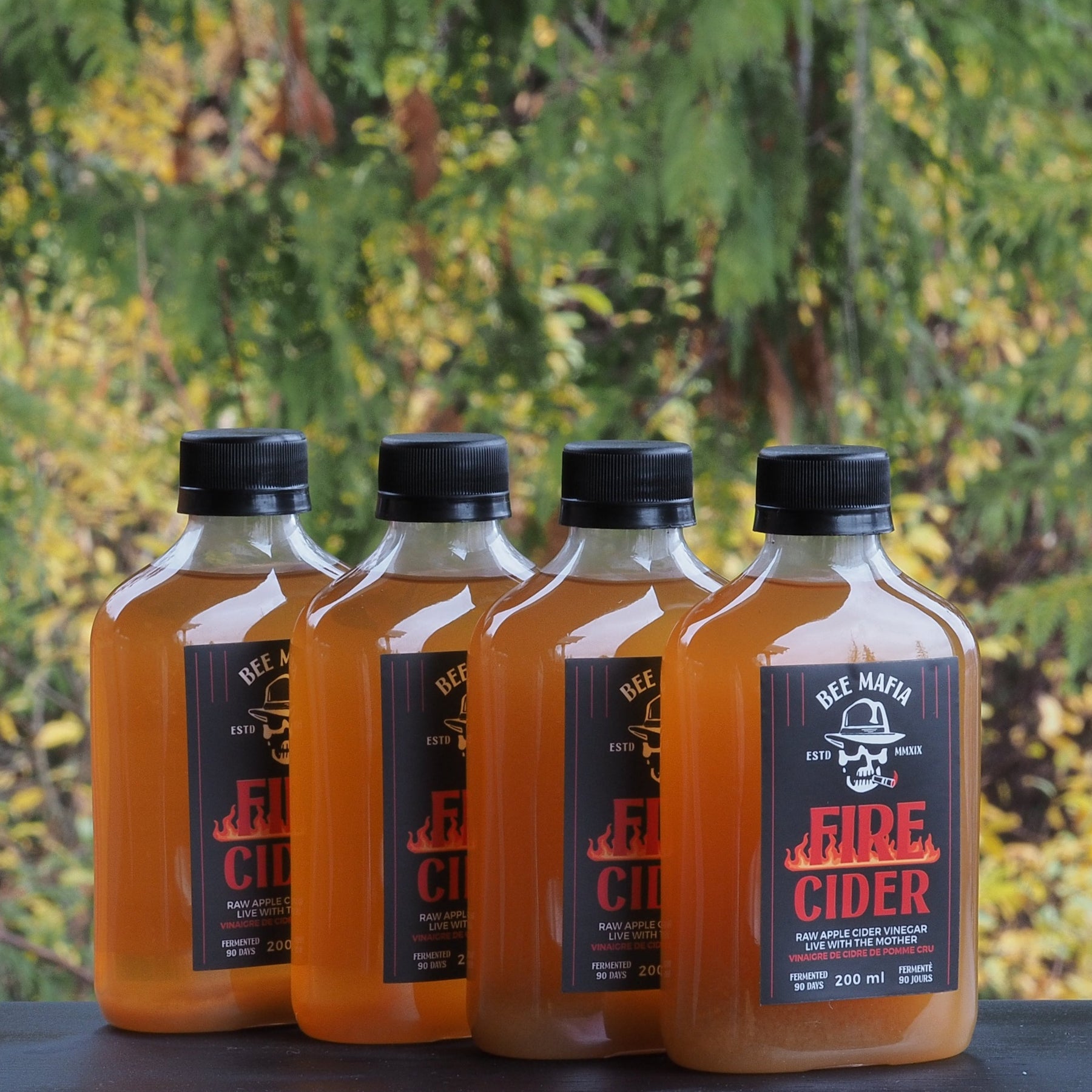 Fire Cider Canada | Apple Cider Vinegar with Raw Honey – Bee Mafia
